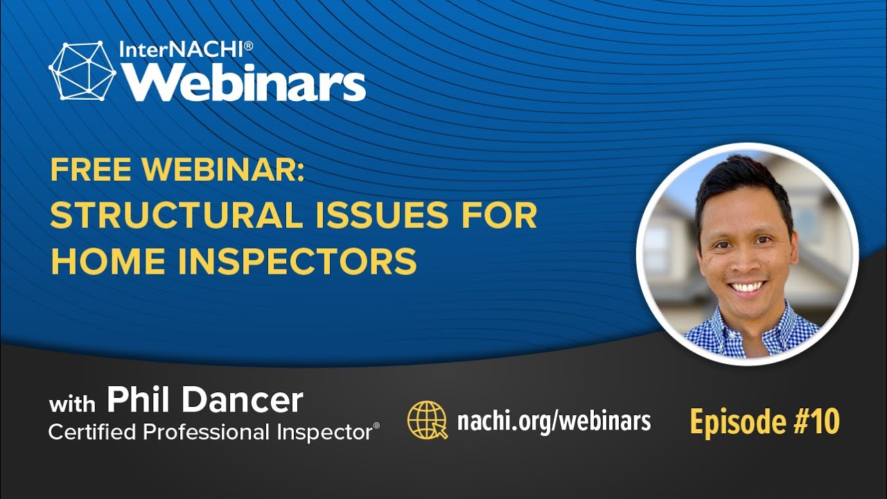 Free Webinar: Structural Issues for Home Inspectors