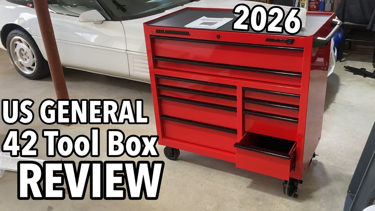 US General 42” Tool Box (Harbor Freight GOLD)