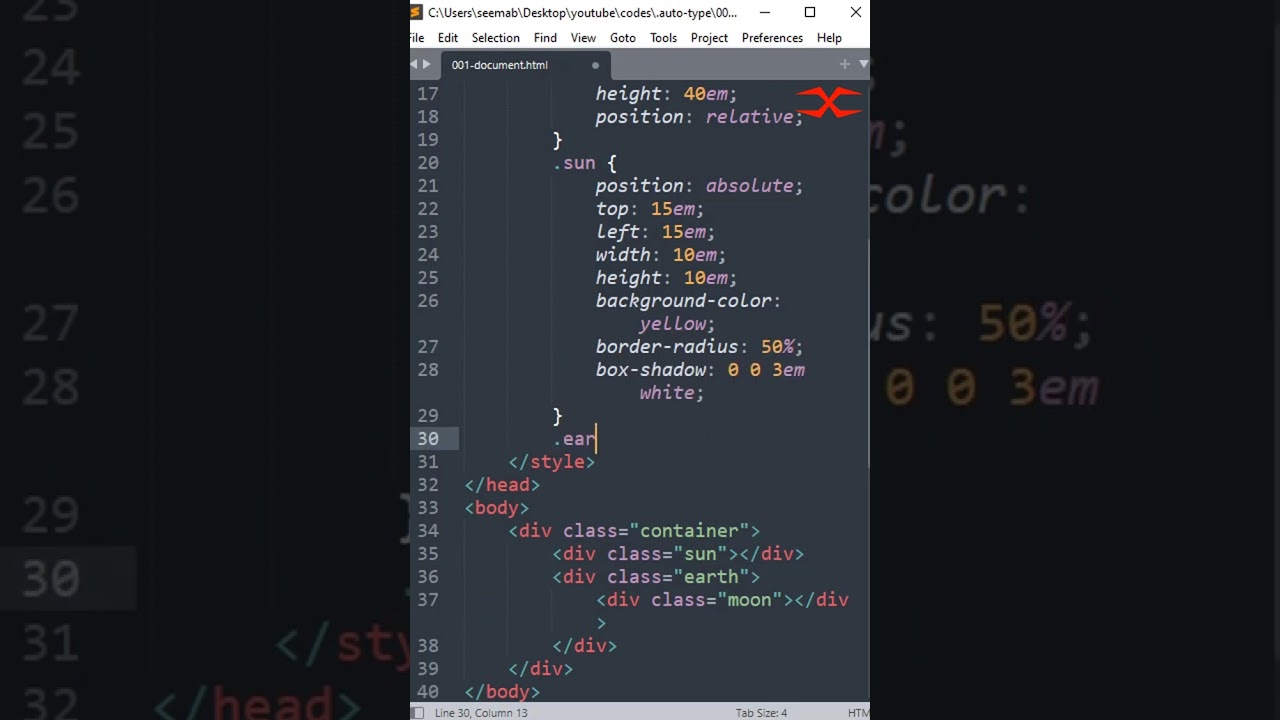 Solar System | HTML CSS