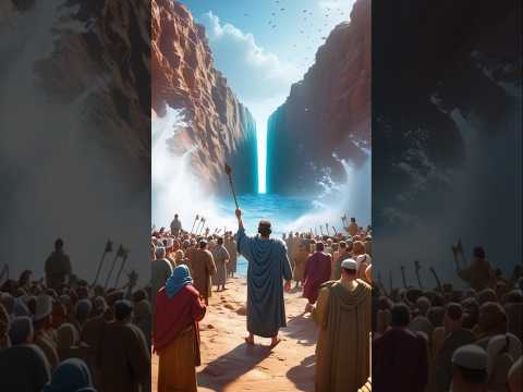 THE RED SEA MIRACLE | Animated Bible Movie #shorts