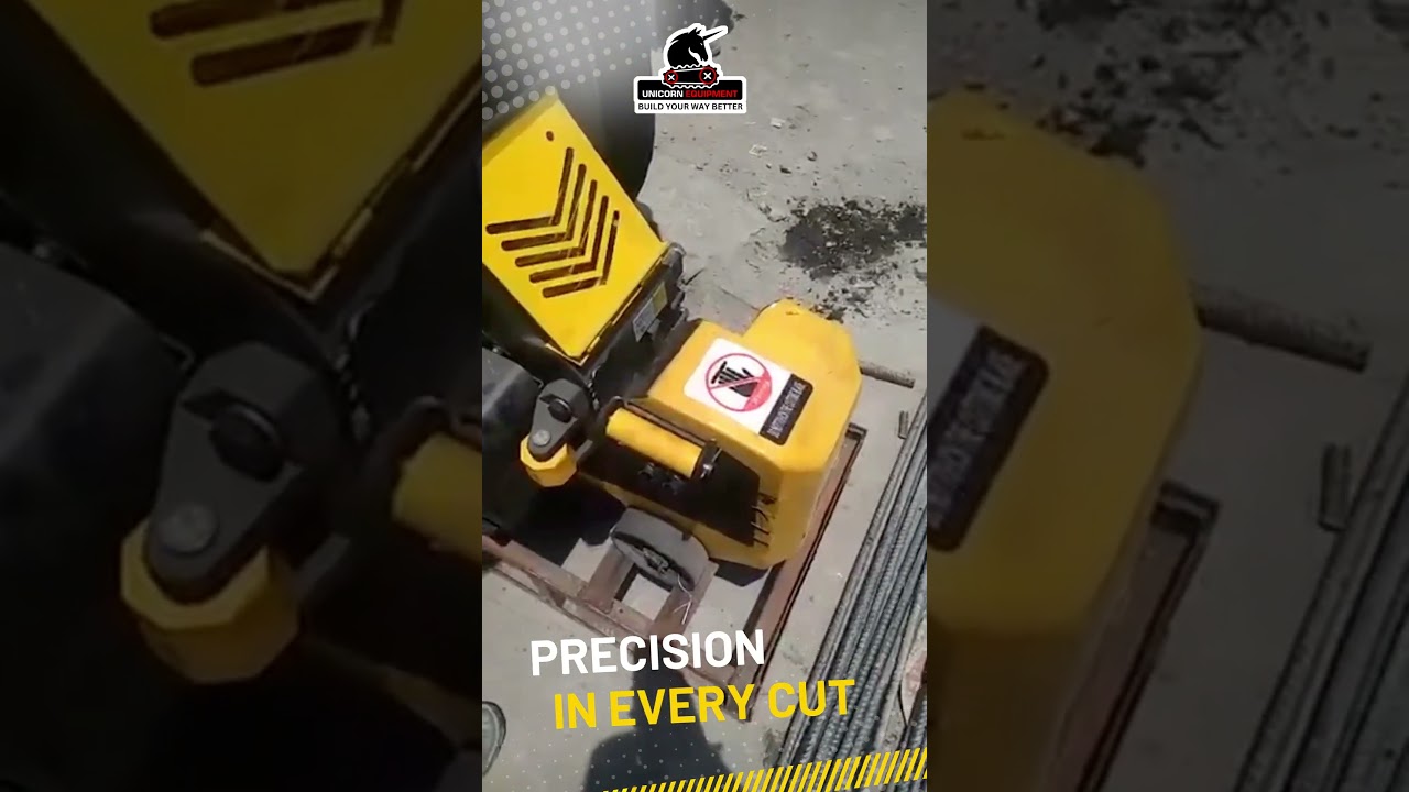 Bar Bending Machine for Construction| Unicorn Equipment| Bending Bars Like a Pro with Unicorn