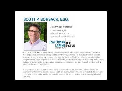 Webinar: Doing Business - LLC, Inc or LP?