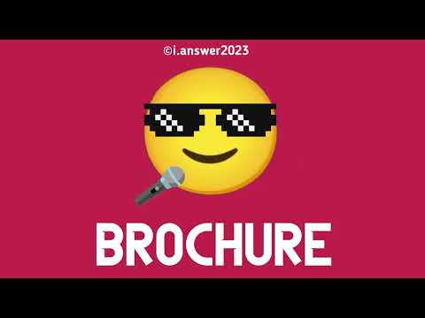 how to Pronounce Brochure correctly 🔊