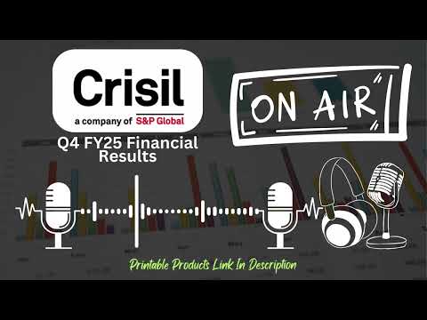 CRISIL Ltd Q4 FY25 Results ๐ | Revenue, Profit, Margins & Outlook | CRISIL Earnings Breakdown