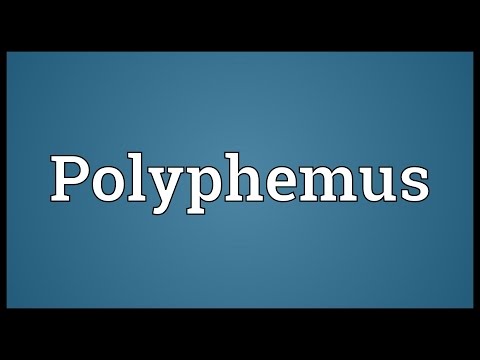 Polyphemus Meaning