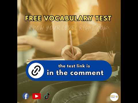 FREE VOCABULARY TEST