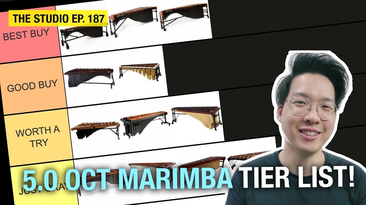 I rank the most popular 5.0 OCTAVE MARIMBAS 🌈