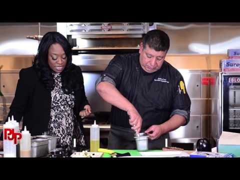 Chef Andres Tzul from Doc Magrogan's cooks Pan Seared Scallops