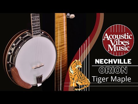 Nechville  ★ Orion Tiger Maple Banjo [Banjo Review and Demonstration]