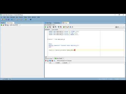 Execute Immediate in PL/SQL Explained with example.