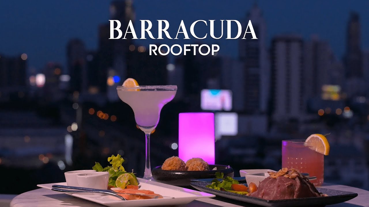 Barracuda Rooftop Bar Akara Hotel | Skyline Views & Cocktails | Bangkok ...
