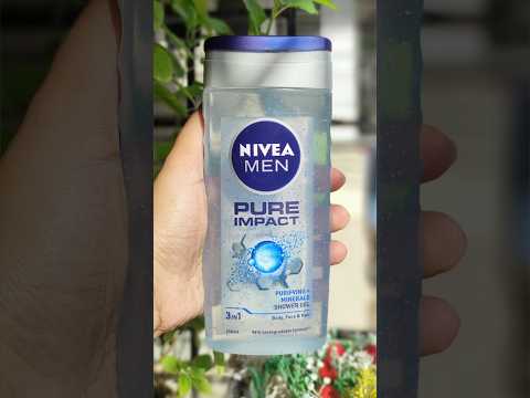 NIVEA Men Pure Impact Shower Gel: Freshness & Hydration in One Bottle! πΏπ¦