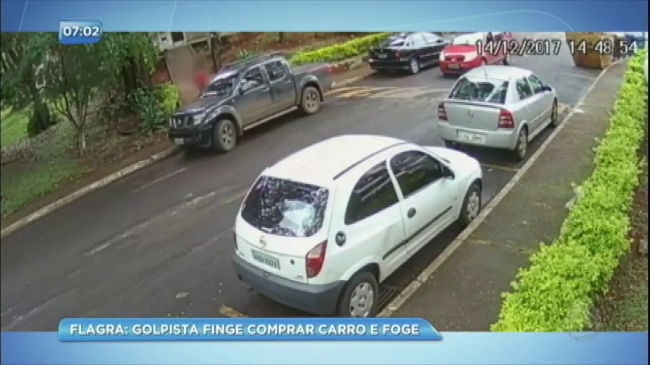 Golpista pede para fazer test drive e rouba carro