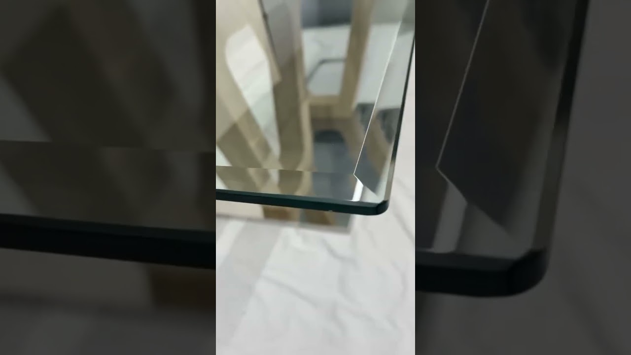 Tempered glass table