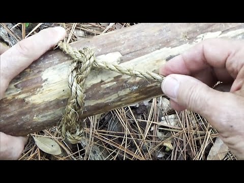 Timber Hitch Video – SCOUT PIONEERING