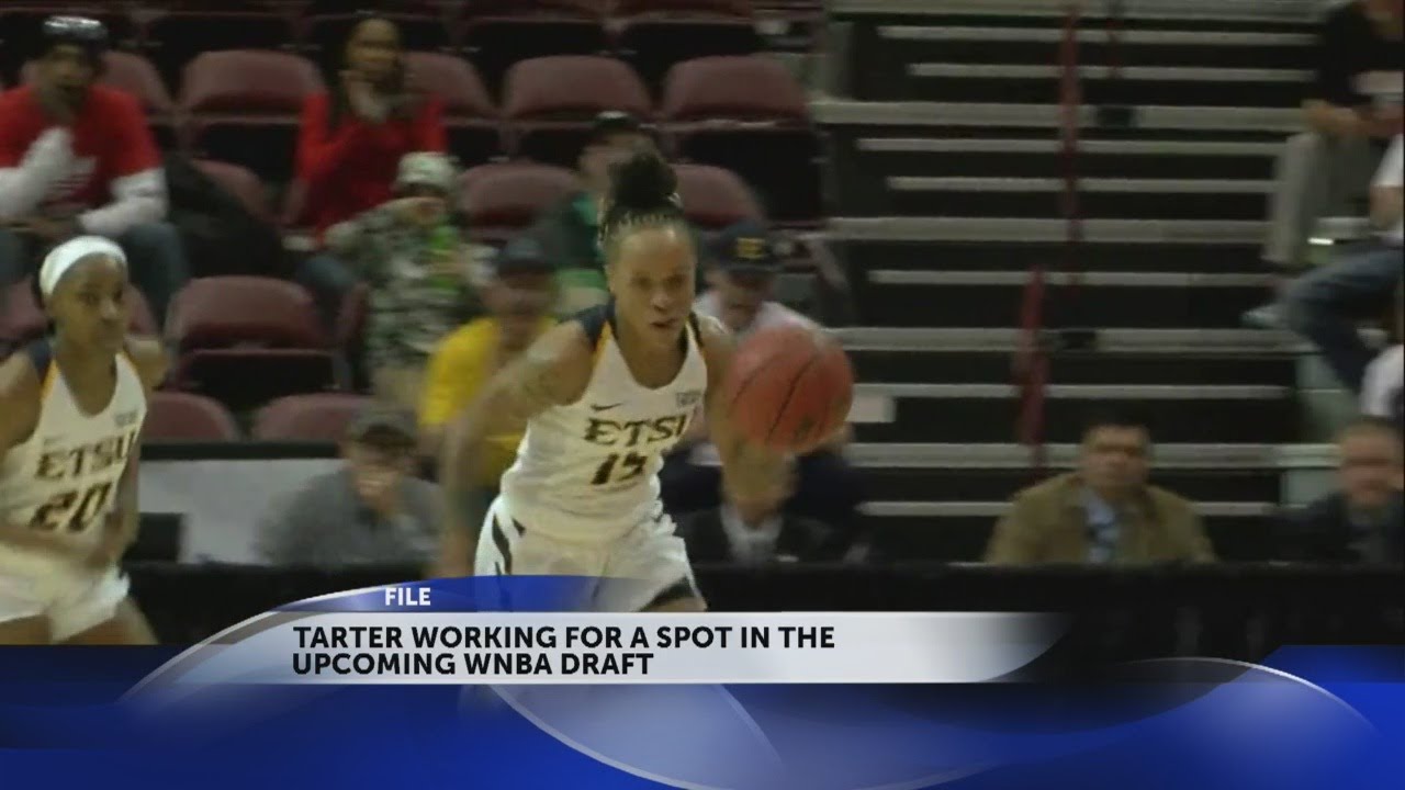Johnson City native Tianna Tarter sets her sights on the upcoming WNBA draft on April 12th