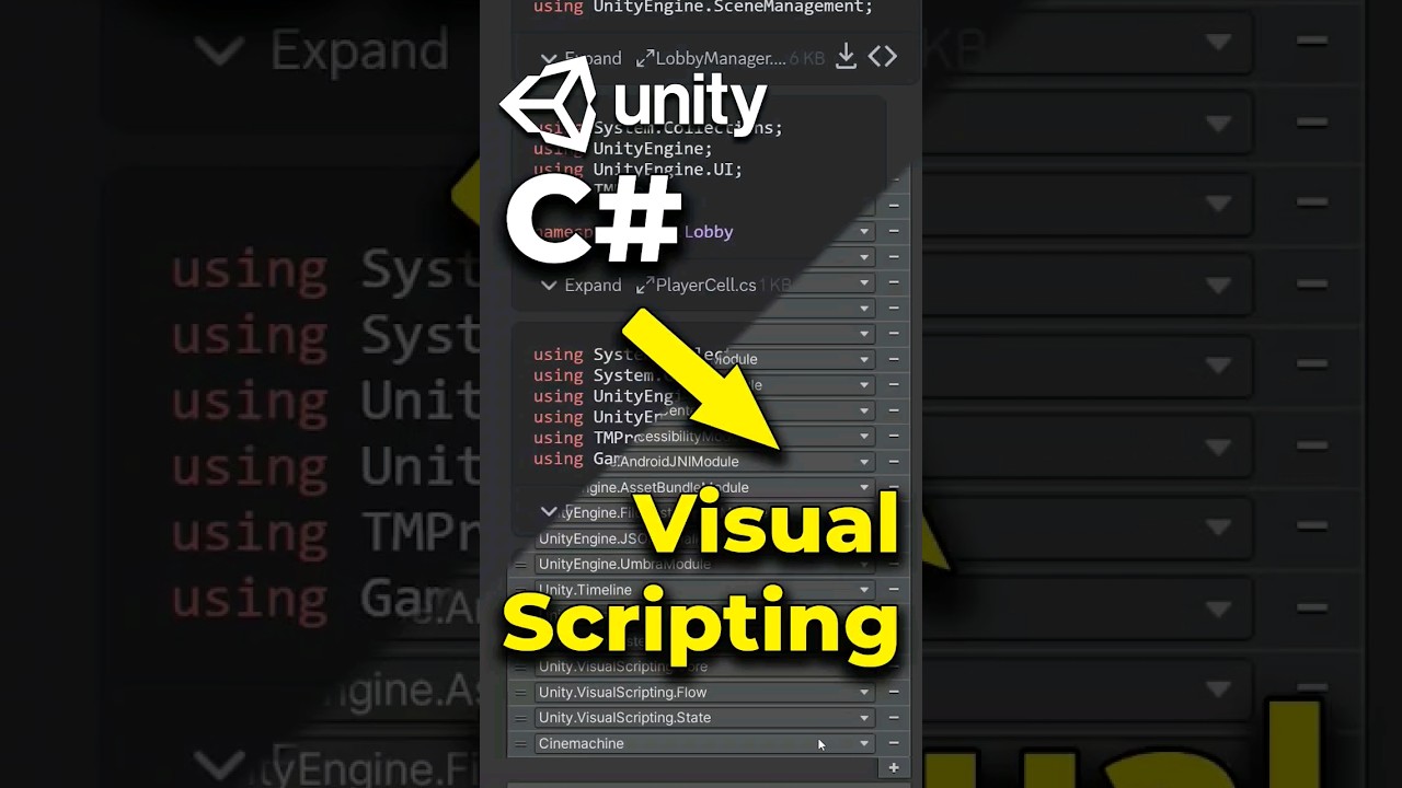 How to Add using Library in Unity Visual Scripting #unity #bolt #visualscripting