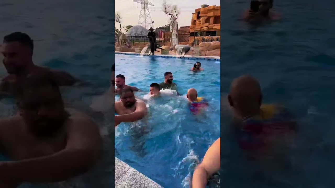 Pool Party Turns Wild After Shocking Visitor! 😱