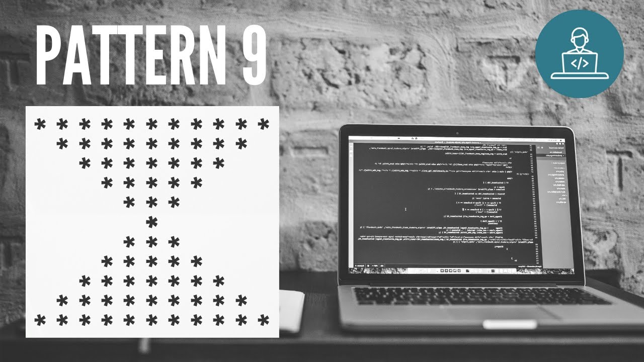 Hourglass Pattern | Star Pattern | Pattern Printing | Iteration