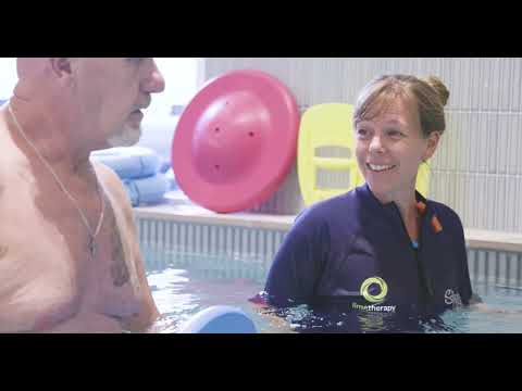Our Hydrotherapy Pool! And Physiotherapist Denise talking about what Physio and Hydro are.