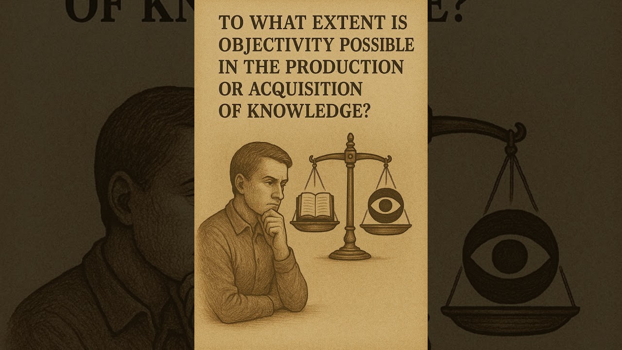 28 - To what extent is objectivity possible in the production or aquisition of knowledge? TOK