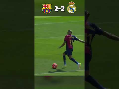 Barcelona vs Real Madrid 2025 highlights #football #youtube #shorts