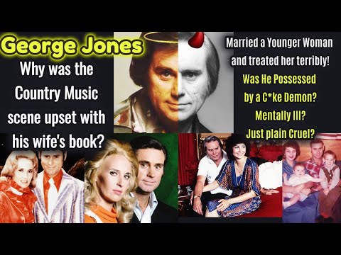 George Jones! 🚨King of Country, EVIL HUSBAND!🚨- OLD HOLLYWOOD SCANDALS!