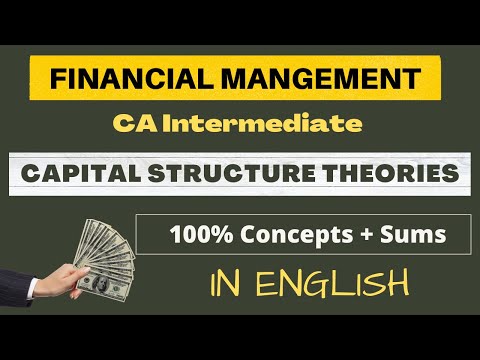 Capital Structure Theories Video Lecture - CA Foundation