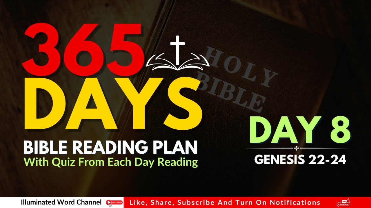 DAY 8 | 365-Day Bible Reading Plan with Daily Quizzes
