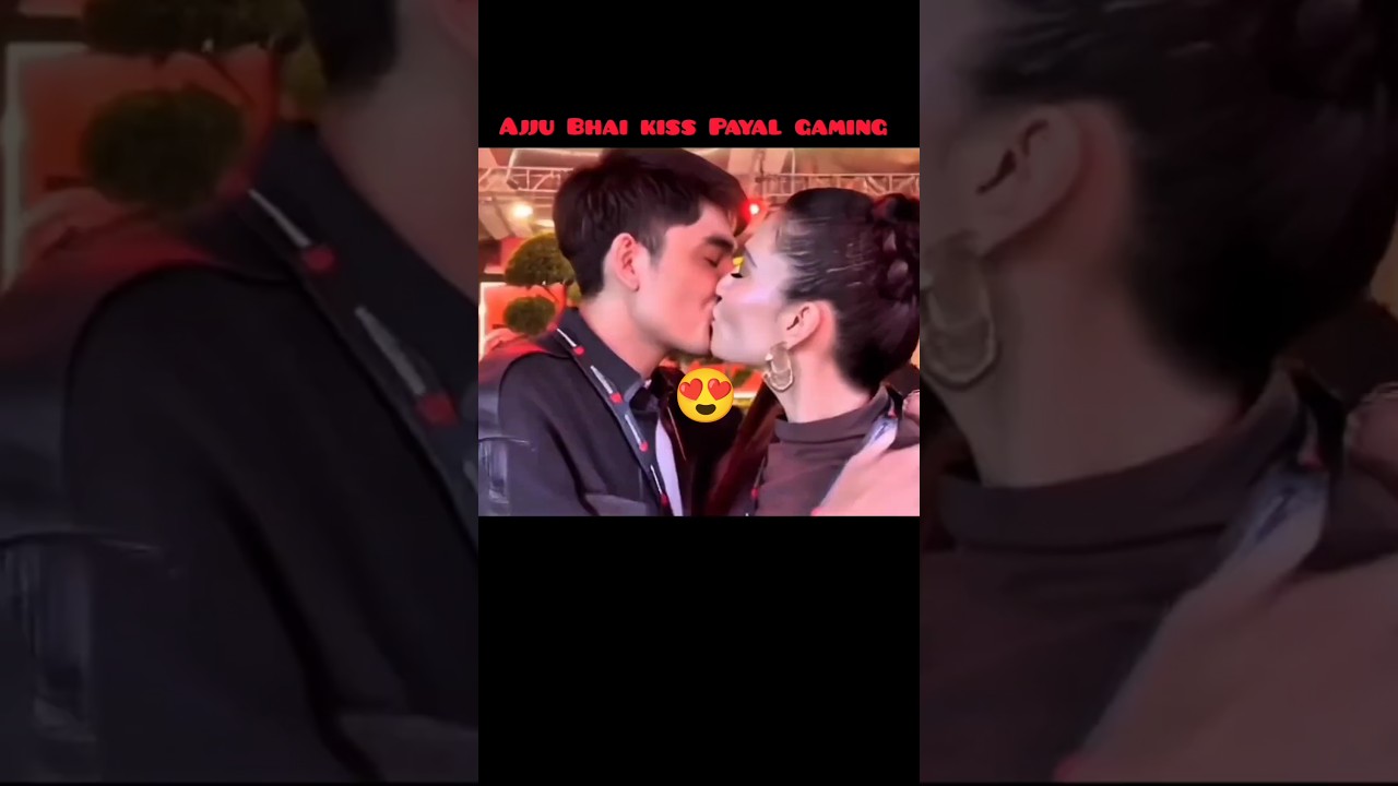 Ajjubhai kiss 💋 payal gaming #shorts #freefire  @TotalGaming093  @PAYALGAMING