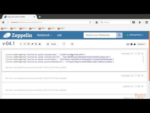 Learn Data Science with Spark Streaming Tweets to Disk | packtpub com - Mind Luster