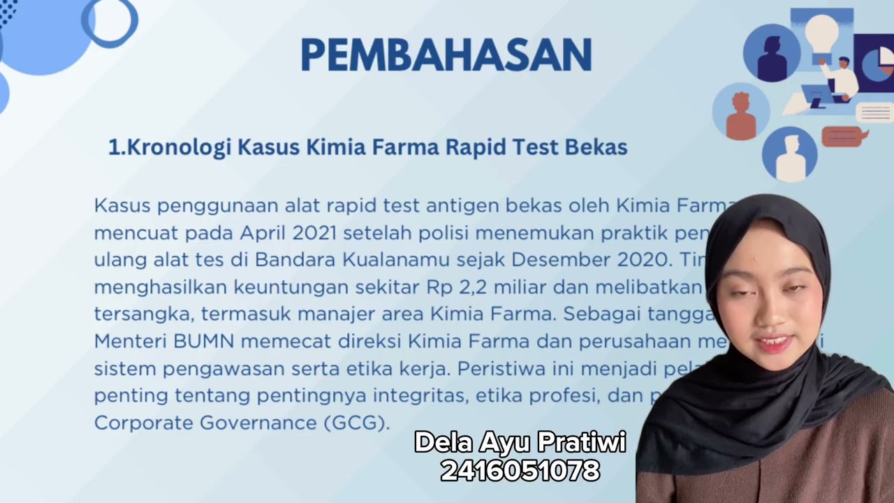 Analisis Kasus Kimia Farma Tapid Test Bekas Ditinjau dari Aspek Etika Profesi, GCG dan COSO 