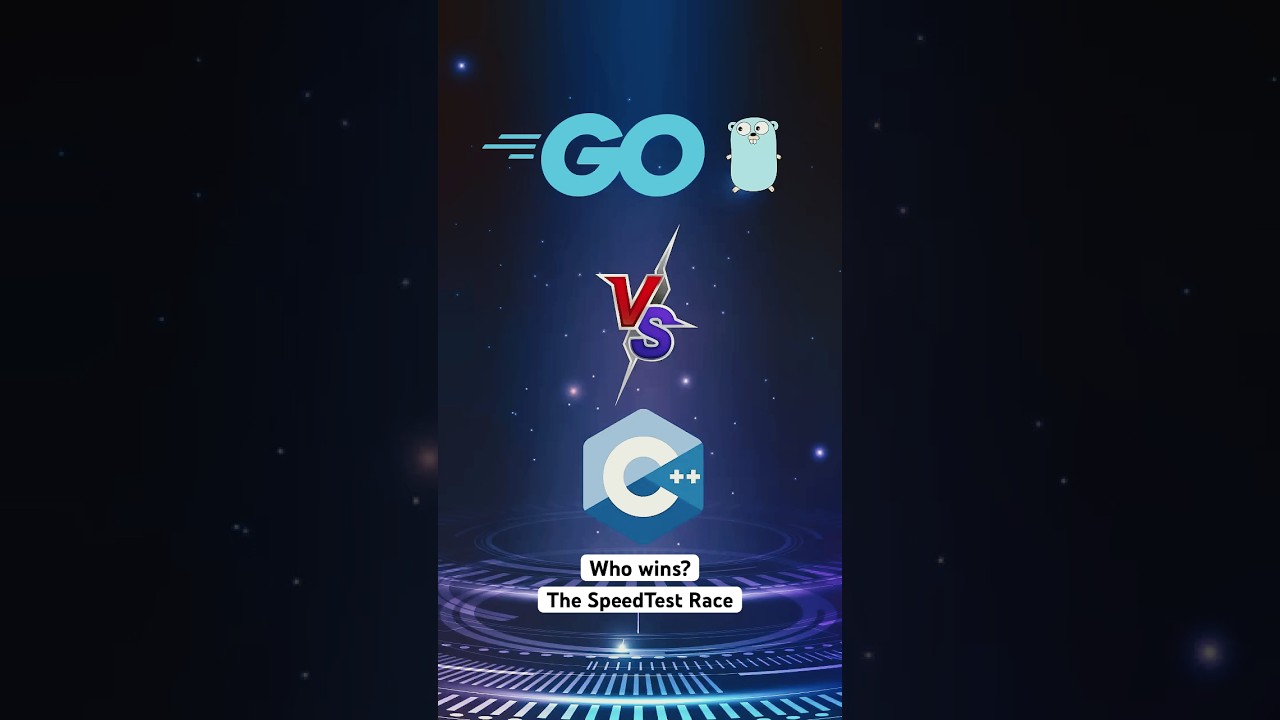 Who will win 🥇-  C++ vs Go language #cpp #cppprogramming #go #golang