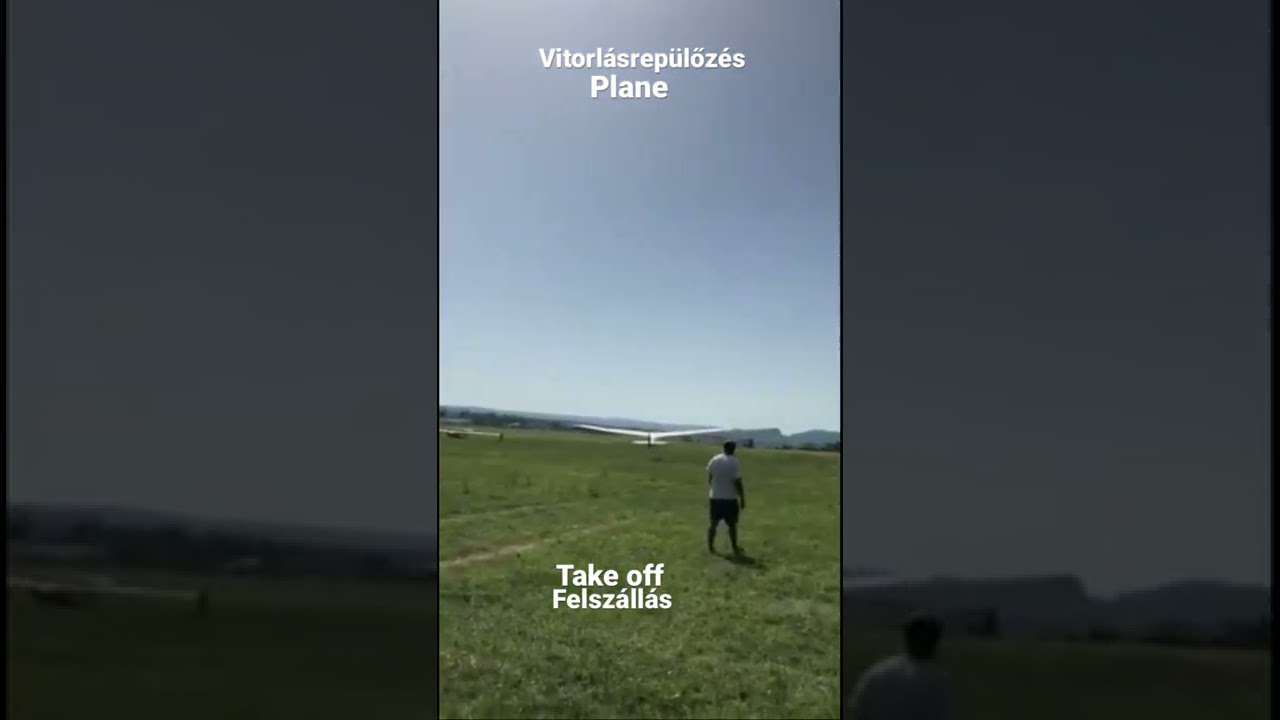 Vitorlásrepülőzés (rövid).#shorts #like #vitorlásrepülő #plane #repülő #pilot #glider #impilot #air