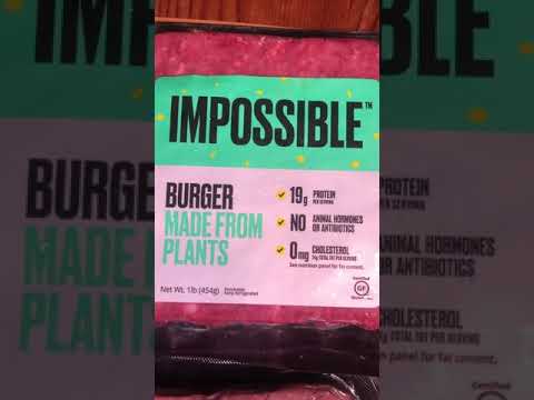 Impossible Meat vs Beyond Meat #Shorts