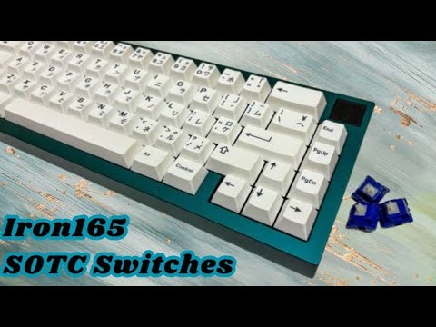 Iron165 R2 with SOTC Switches | Keyboard Sound Test