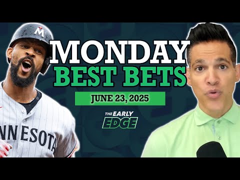 Monday's BEST BETS: Tom's EARLY CFB Win Total + Club World Cup + MLB Bets | The Early Edge (6/23)