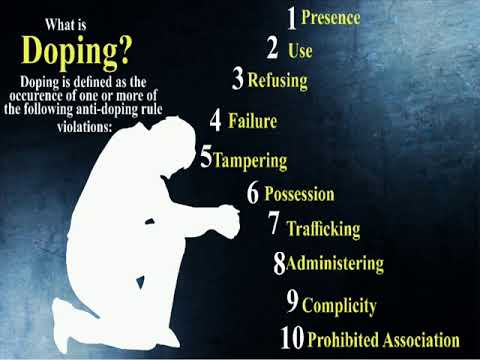 Anti-Doping Education- Doping Definition
