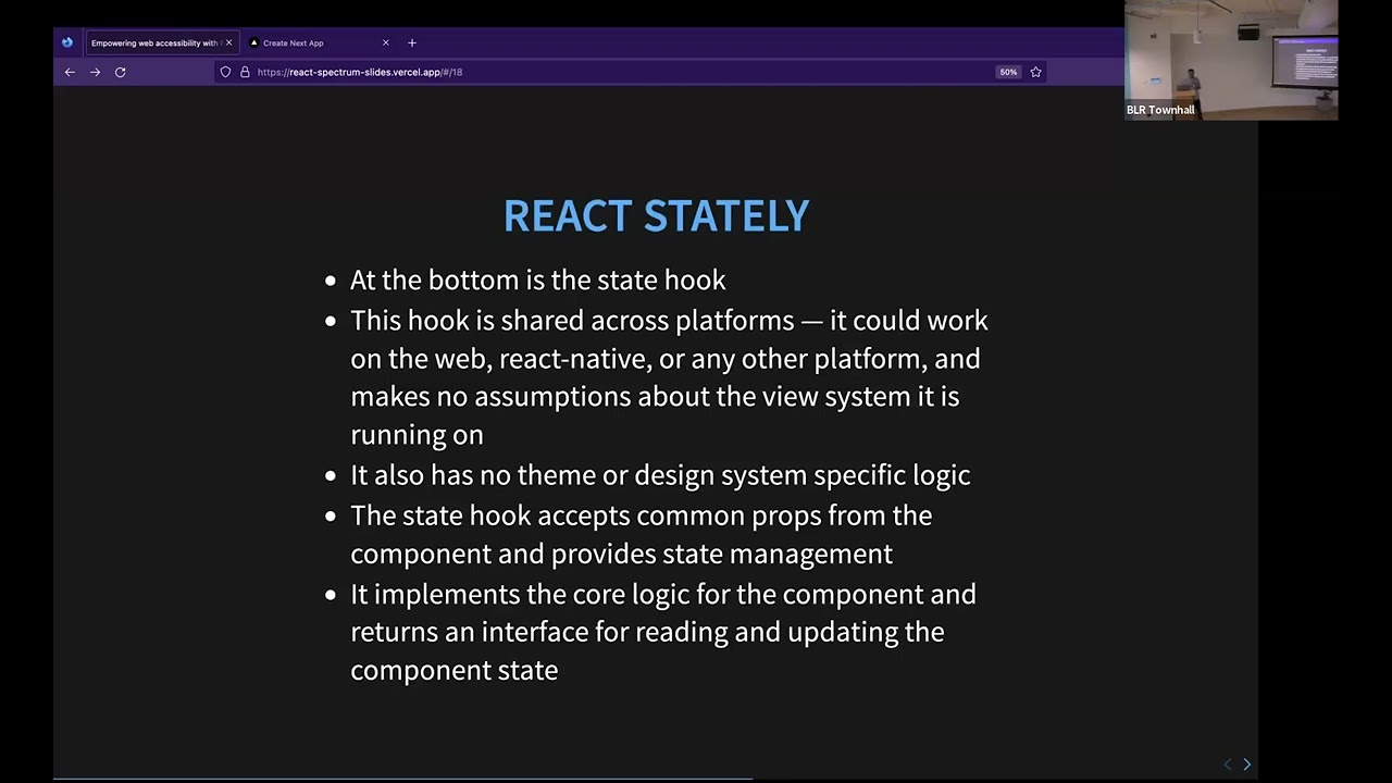 Empowering web accessibility with React spectrum by Apurv Khare