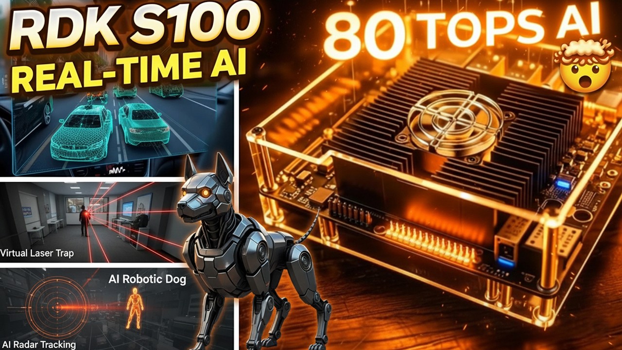 RDK S100: 80 TOPS AI in Action (This Is Insane!) | GPIO control | GUI PyQT5