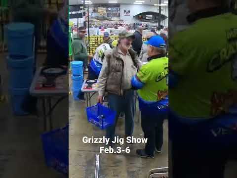 Grizzly Jig Show Feb.3-6,22 #shorts #grizzlyjigcompany