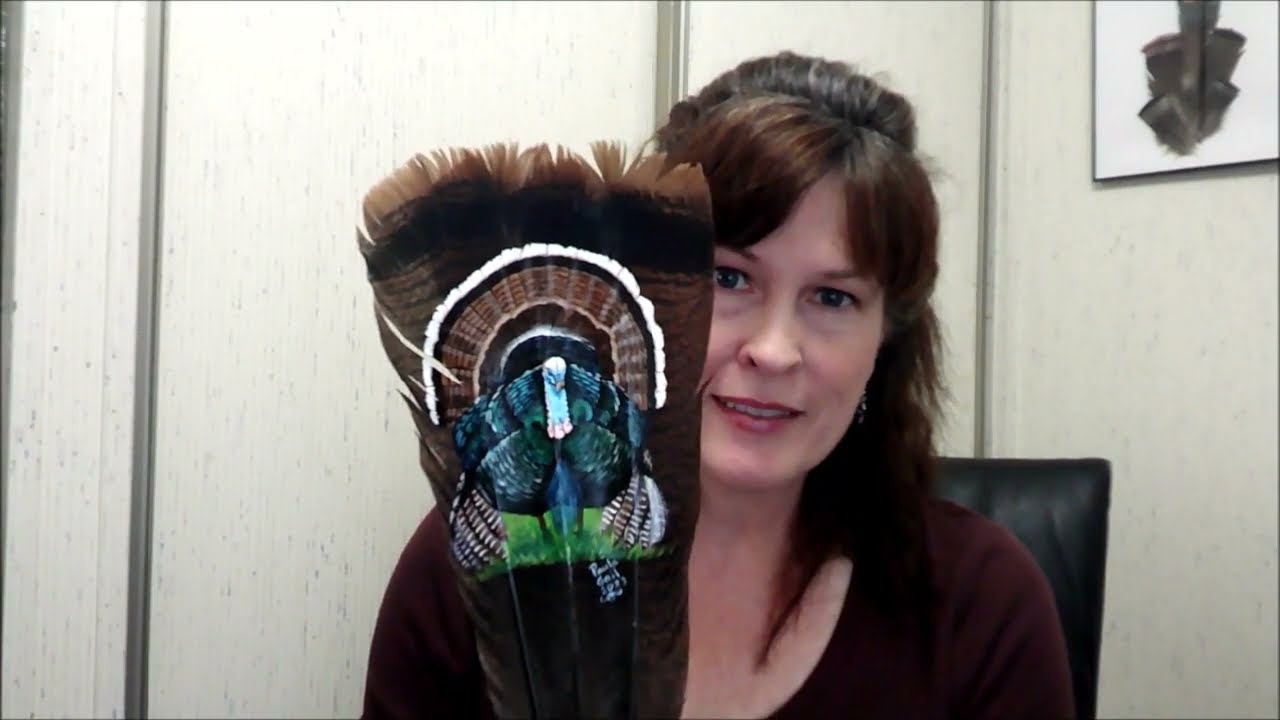 Painting on Feathers. So Easy!