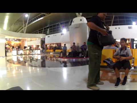 The Great Indonesia Airport Juanda, with Great entertain from Banana Accoustic