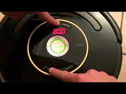 Programmation Roomba (schedule)