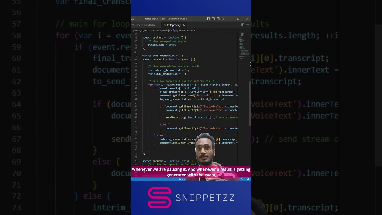 JavaScript Speech Recognition: Transform Speech into Text with speechRecognition()! 🎤📝 | Quick Guide