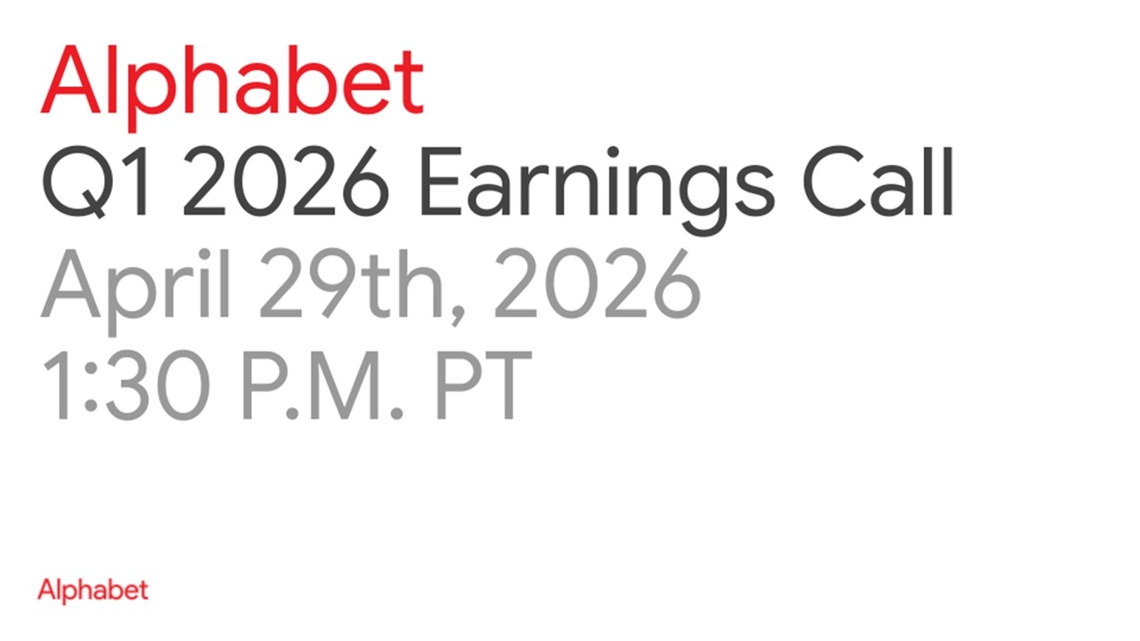 Alphabet 2026 Q1 Earnings Call