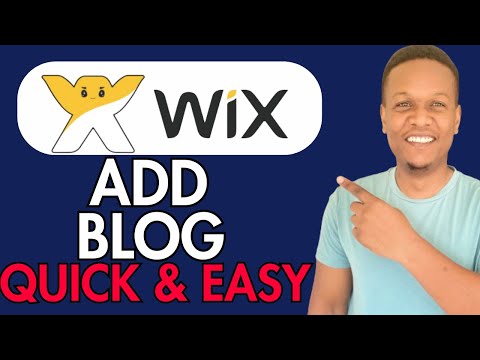 HOW TO ADD A BLOG TO MY WIX WEBSITE