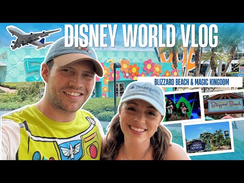 Disney's Pop Century Check-In, Super Fun Magic Kingdom Day, Blizzard Beach, & Singin' in the Bathtub