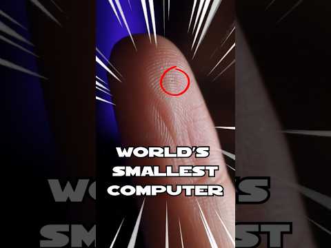 World’s smallest computer #unknownfacts #tech #shorts