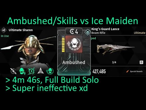 TFD - Ice Maiden Solo (4m 46s, Ult Sharen, Description for Update)